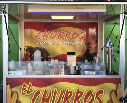 Accueil - stands modulables de churros - Churros
